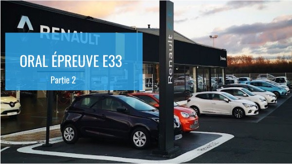 Oral E33 Part 2