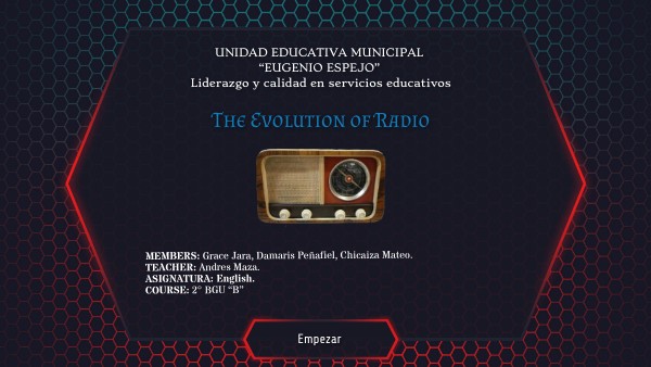 The Evolution of Radio | Genially