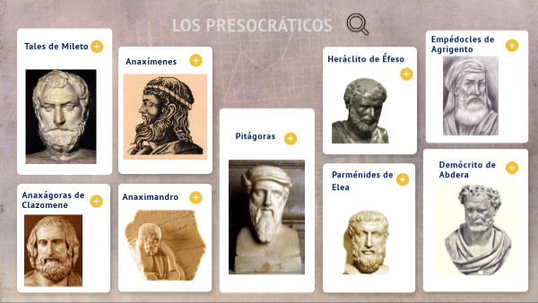 LOS PRESOCRÁTICOS | Genially