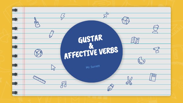 Gustar & affective verbs | Genially