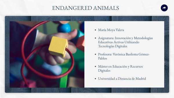 PROYECTO ABP_ENDANGERED ANIMALS | Genially