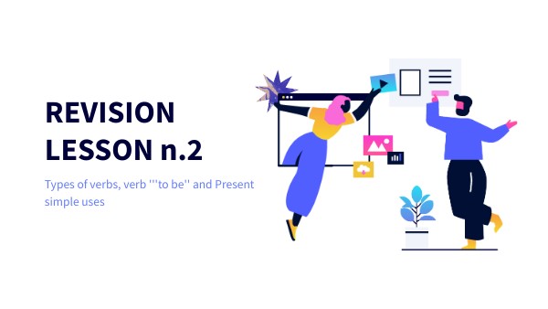 Revision lesson Present simple classi seconde | Genially