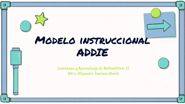 Modelo instruccional ADDIE | Genially
