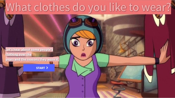 Interactive reading Unit 5 Clothes