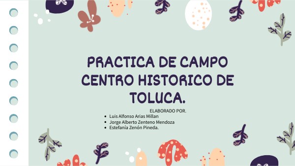 PRACTICA DE CAMPO (VIDEO) | Genially