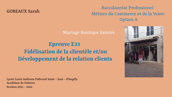 epreuve e33 | Genially