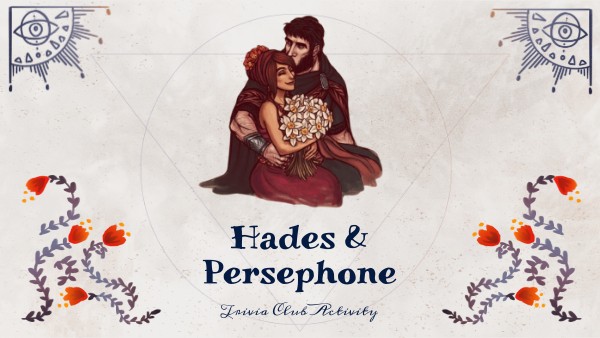 Hades and Persephone
