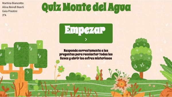 ESCAPE ROOM - Monte del agua | Genially