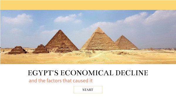 Egypt's Economic Decline