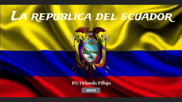 LA REPUBLICA DEL ECUADOR