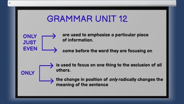 GRAMMAR UNIT 12 | Genially