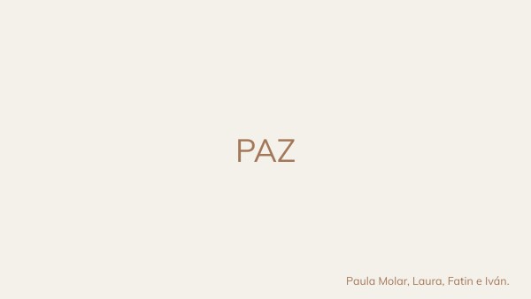 paz