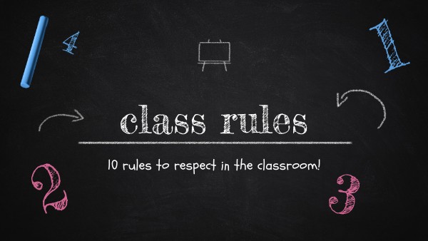 Class rules | Genially