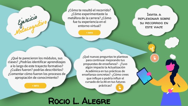 Ejercicio Metacognitivo - AA - Rocio Alegre | Genially
