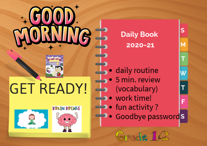 Daily routine | Genially