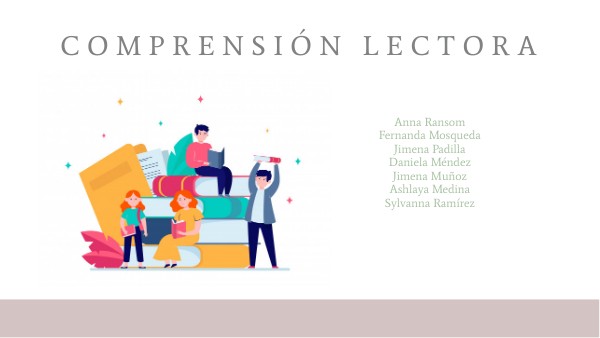 Comprensión Lectora