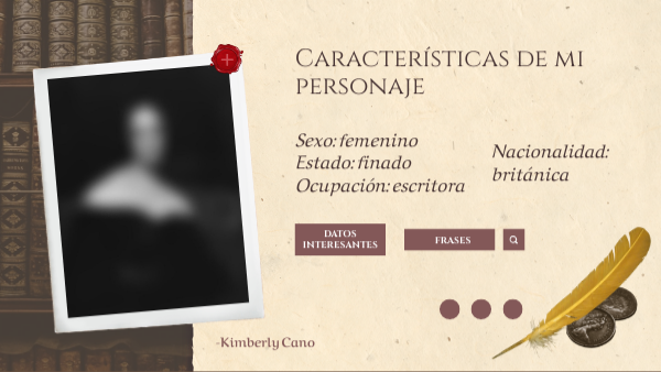 Características Personaje