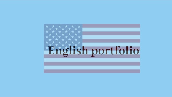 English portfolio | Genially