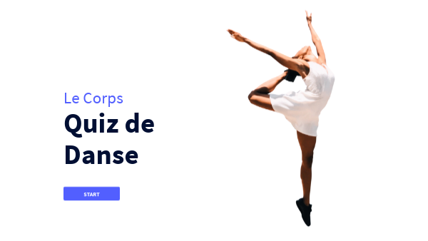 Quiz de Danse ! | Genially