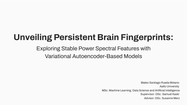 Unveiling persistent brain fingerprints