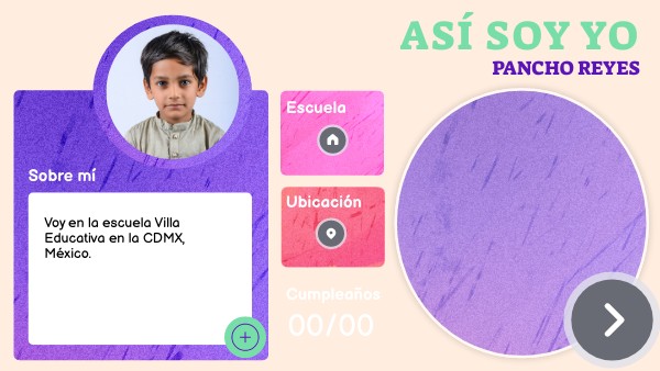 TARJETA ASÍ SOY YO | Genially