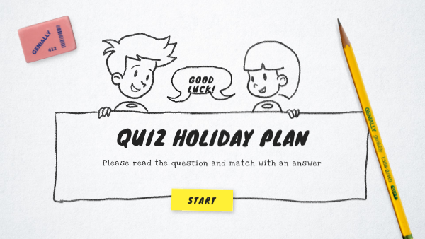 Holiday plan | Genially