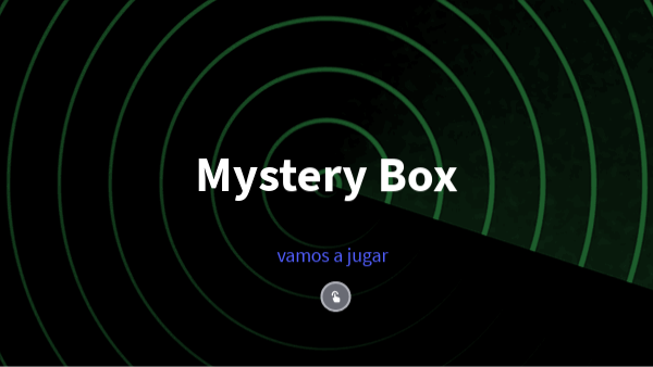 Mystery Box | Genially