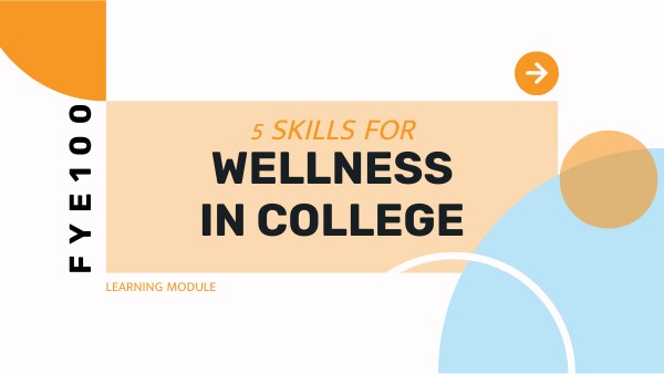 Wellness in College | Genially