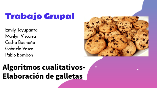 Algoritmos Cualitativos | Genially