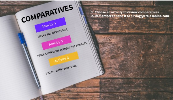 COMPARATIVES | Genially