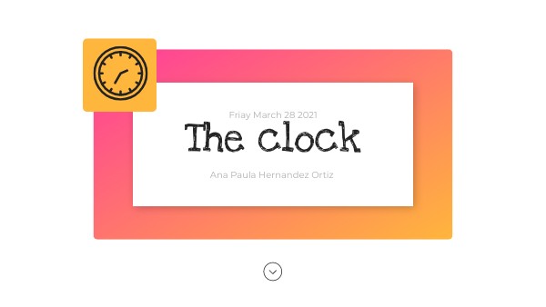 the clock | Genially