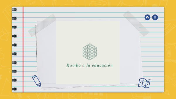 EL RUMBO A LA EDUCCACIÓN | Genially