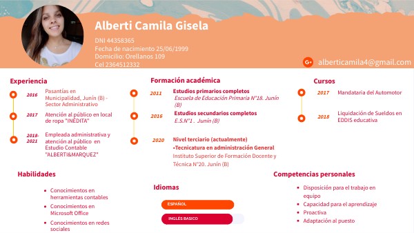 CV GENIAL | Genially