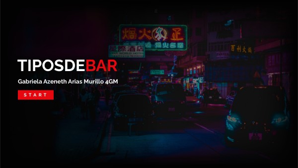 Cuadro comparativo tipos de bar | Genially