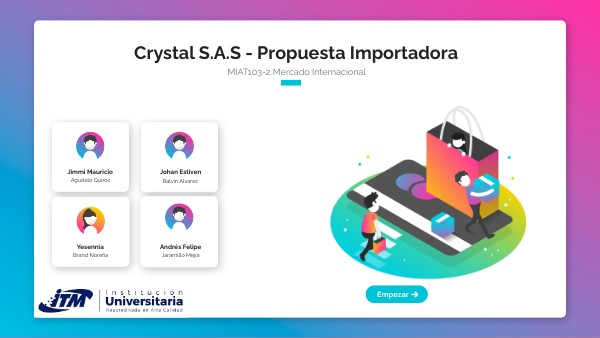Mercado Internacional - Crystal SAS | Genially