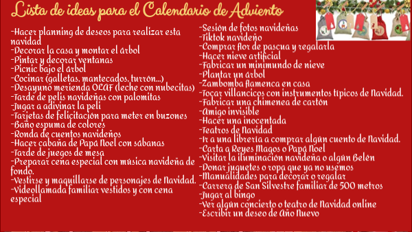 IDEAS PARA NAVIDAD