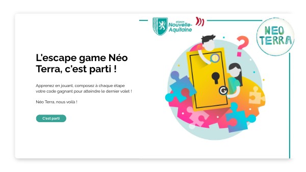 L'escape game Néo Terra | Genially