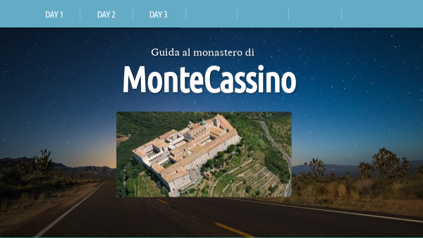 VISITA GUIDATA AL MONASTERO DI MONTE CASSINO | Genially