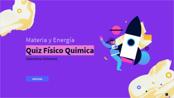 Cuestionario de Materia y Energía | Genially