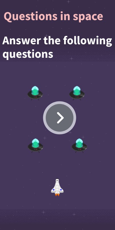 Questions in space | Genially