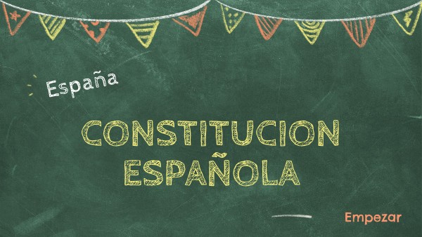 La Constitución Española by Marcos