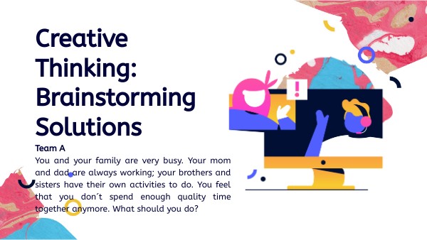 Creative Thinking: Brainstorming Solutions | Genially