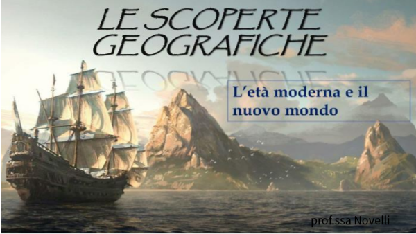 II.1 - LE SCOPERTE GEOGRAFICHE