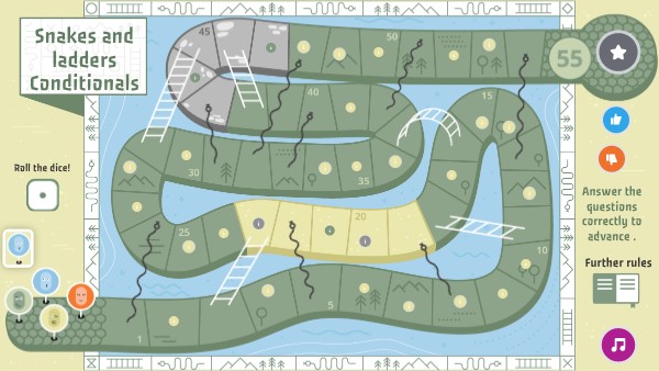 Snakes and ladders. | Genially