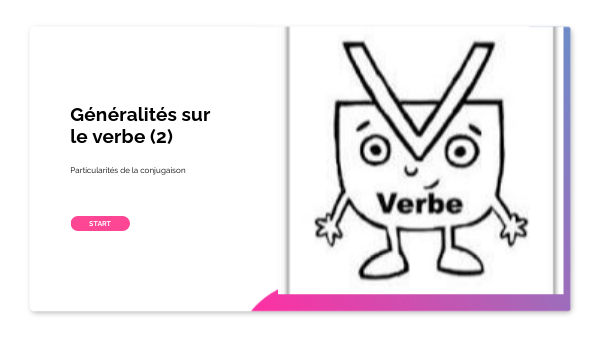 Généralités sur le verbe | Genially