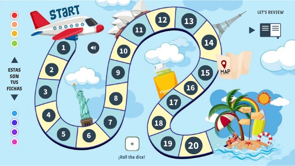 Elementary levels game | Genially