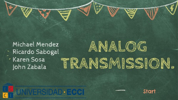 Analog transmission | Genially