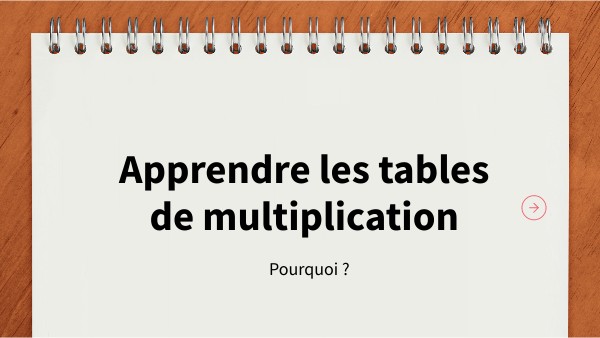 Apprendre les tables de multiplication | Genially