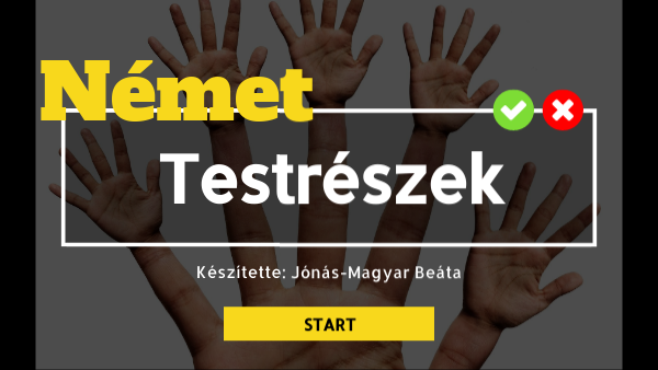 Német testrészek | Genially