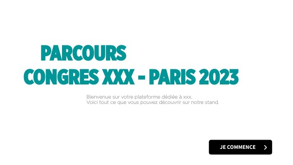 Parcours congres | Genially